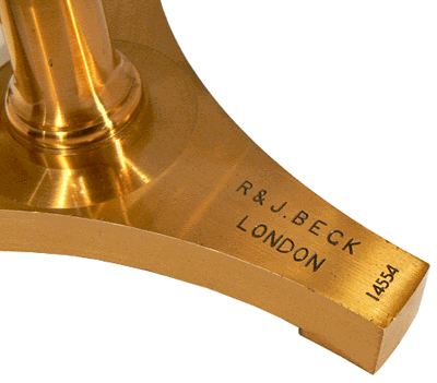 Le Compendium - Microscope R.& J. Beck - The Economic Microscope ...